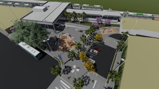 Estação do VLT Parangaba-Mucuripe no Aeroporto de Fortaleza será ...